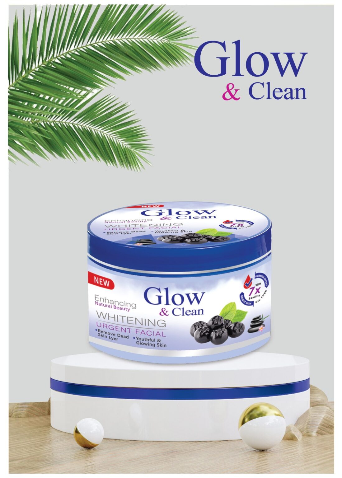 Glow & Clean Ultra Whitening Skin Polish Gold – Bihan Organics